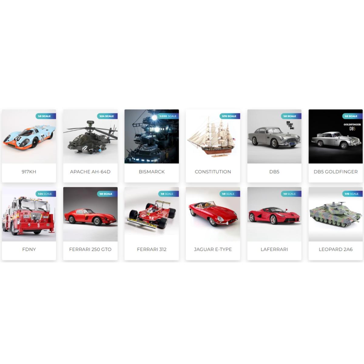 Agora Models Collection – Premium Large‑Scale Model Kits – Creawell